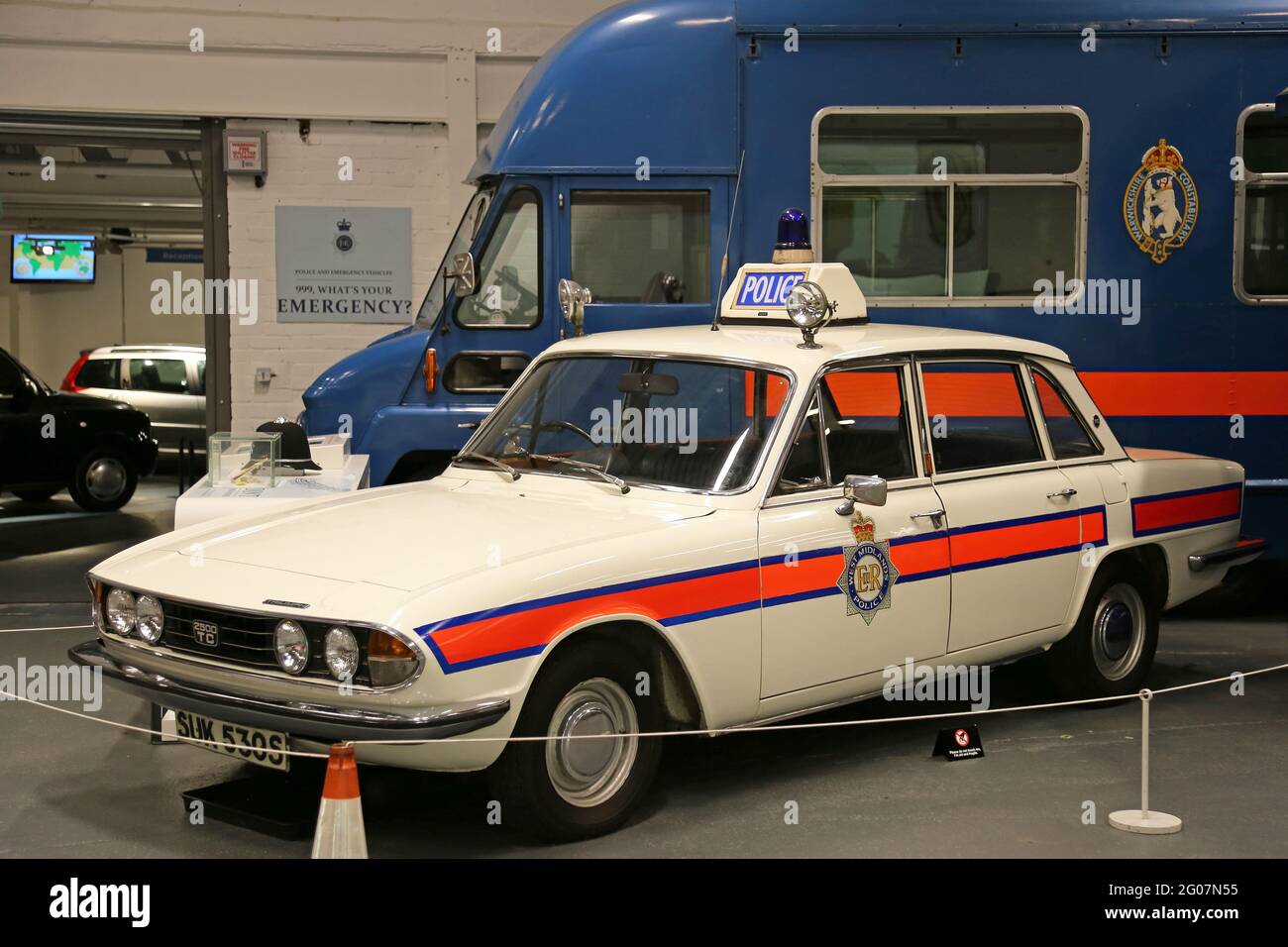 Triumph 2500TC Police Car (1977), Coventry Transport Museum, Millennium ...