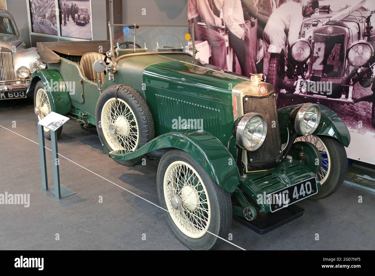 Lea Francis Hyper (1929) Le Mans, Coventry Transport Museum, Millennium ...
