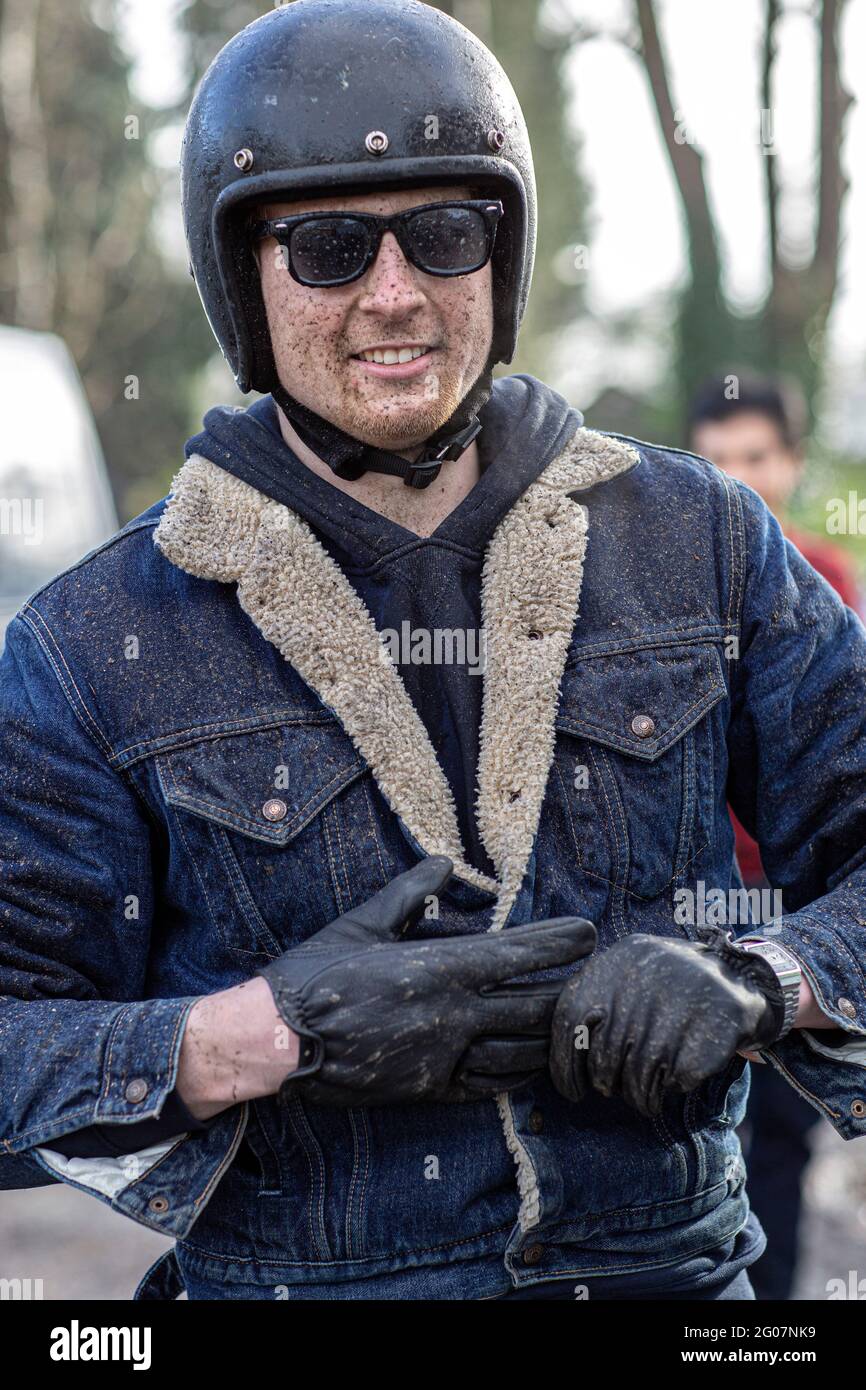 Young man covered in mud hi-res stock photography and images - Alamy