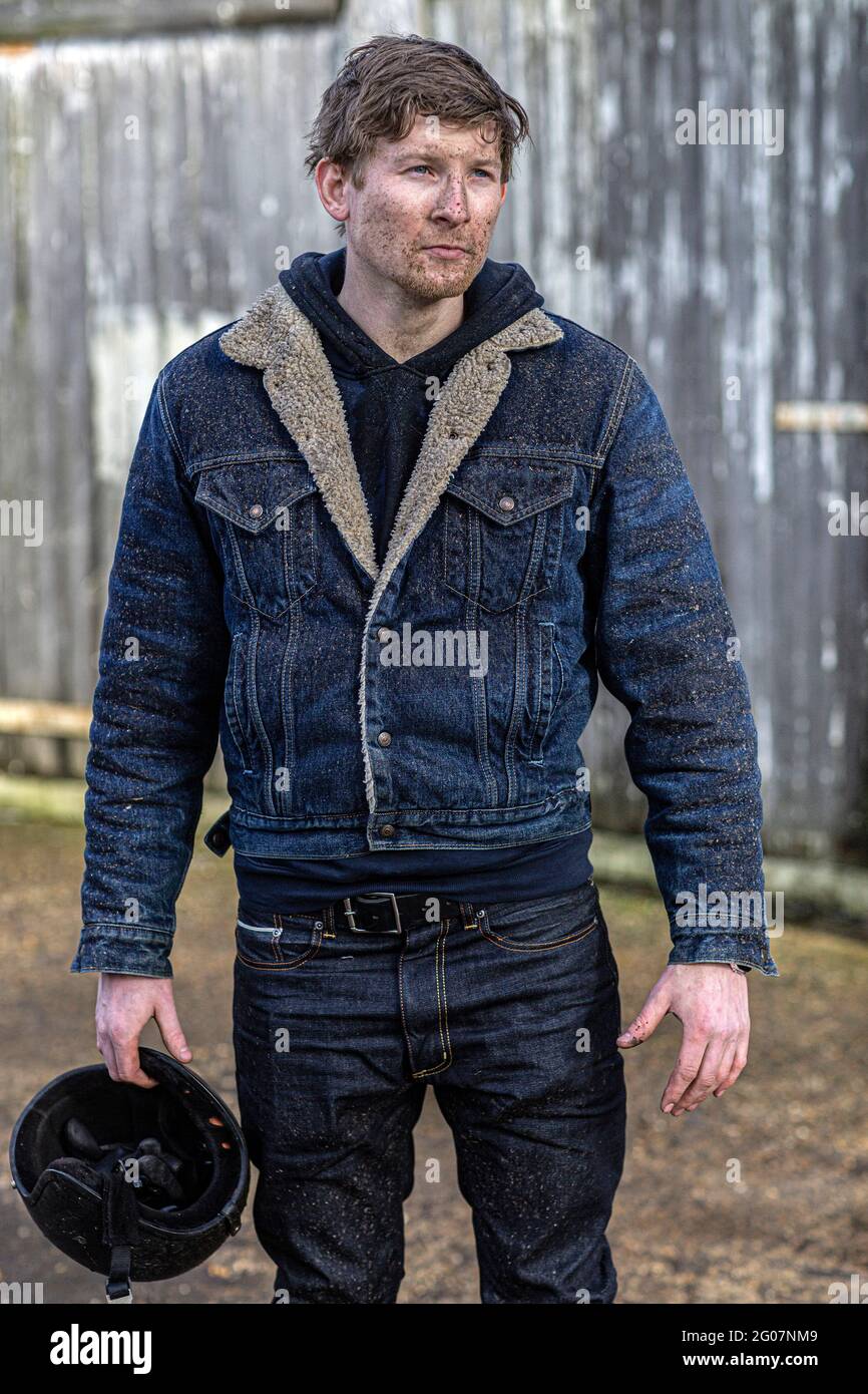 Young man covered in mud hi-res stock photography and images - Alamy