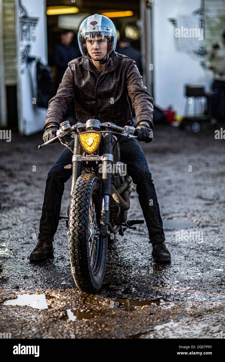 Black man motorcycle hi-res stock photography and images - Alamy