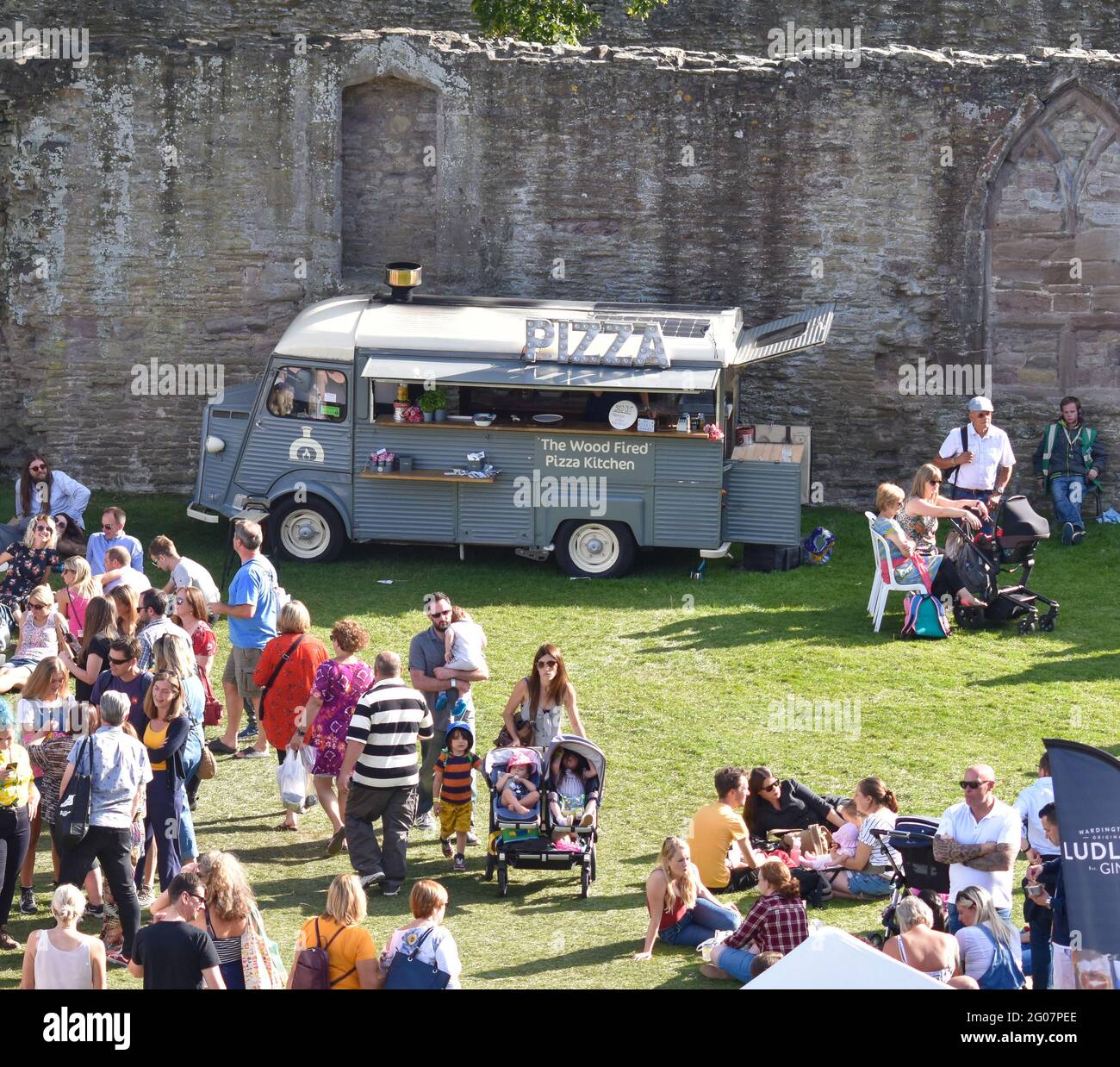 Ludlow Food Festival Stock Photo - Alamy