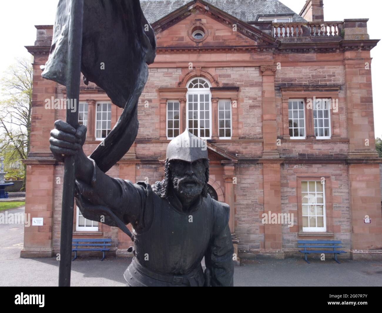 Flodden Memorial Selkirk Memorial Garden to the Battle of Flodden, 9th ...