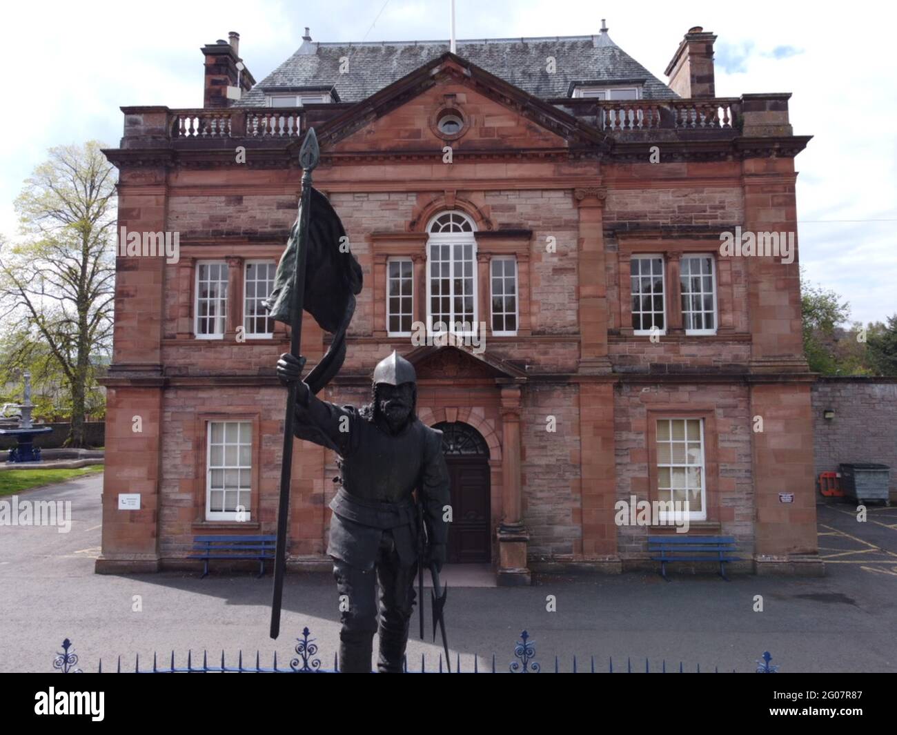 Flodden Memorial Selkirk Memorial Garden to the Battle of Flodden, 9th ...