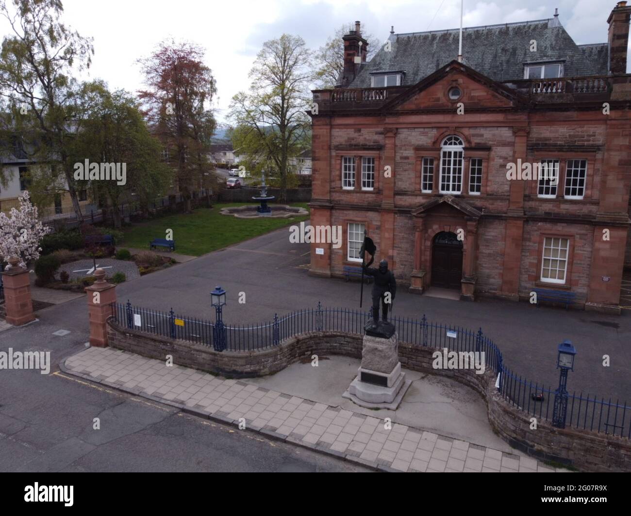 Flodden Memorial Selkirk Memorial Garden to the Battle of Flodden, 9th ...