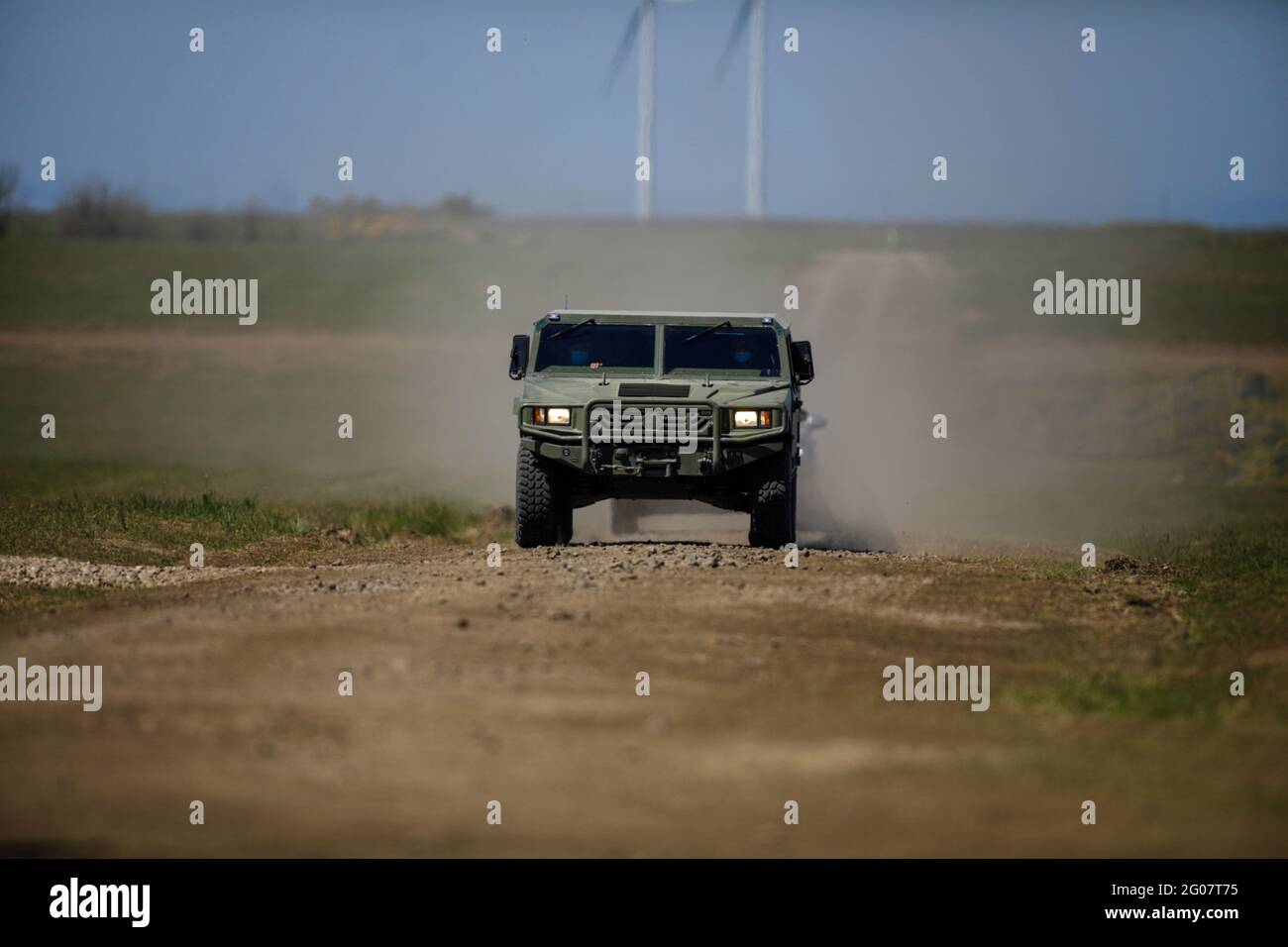 Smardan, Romania - May 11, 2021: Romanian Army Uro Vamtac armored ...