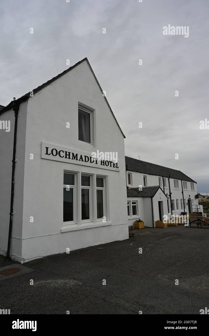 Lochmaddy hotel hi-res stock photography and images - Alamy