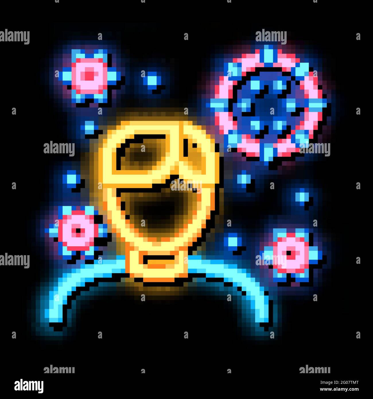 Light microscope pollen Stock Vector Images - Alamy