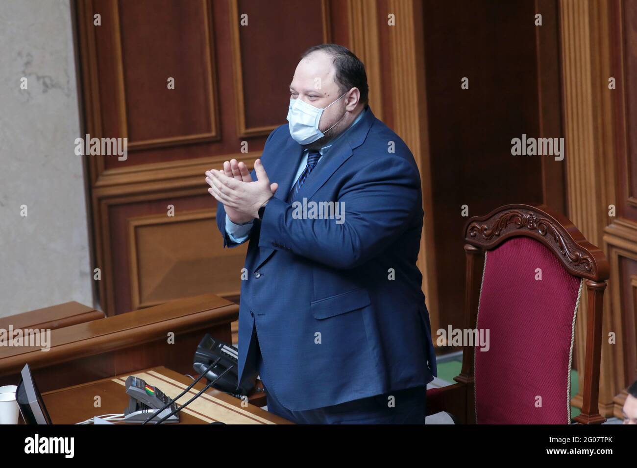 Non Exclusive: KYIV, UKRAINE - JUNE 1, 2021 - First Deputy Speaker ...