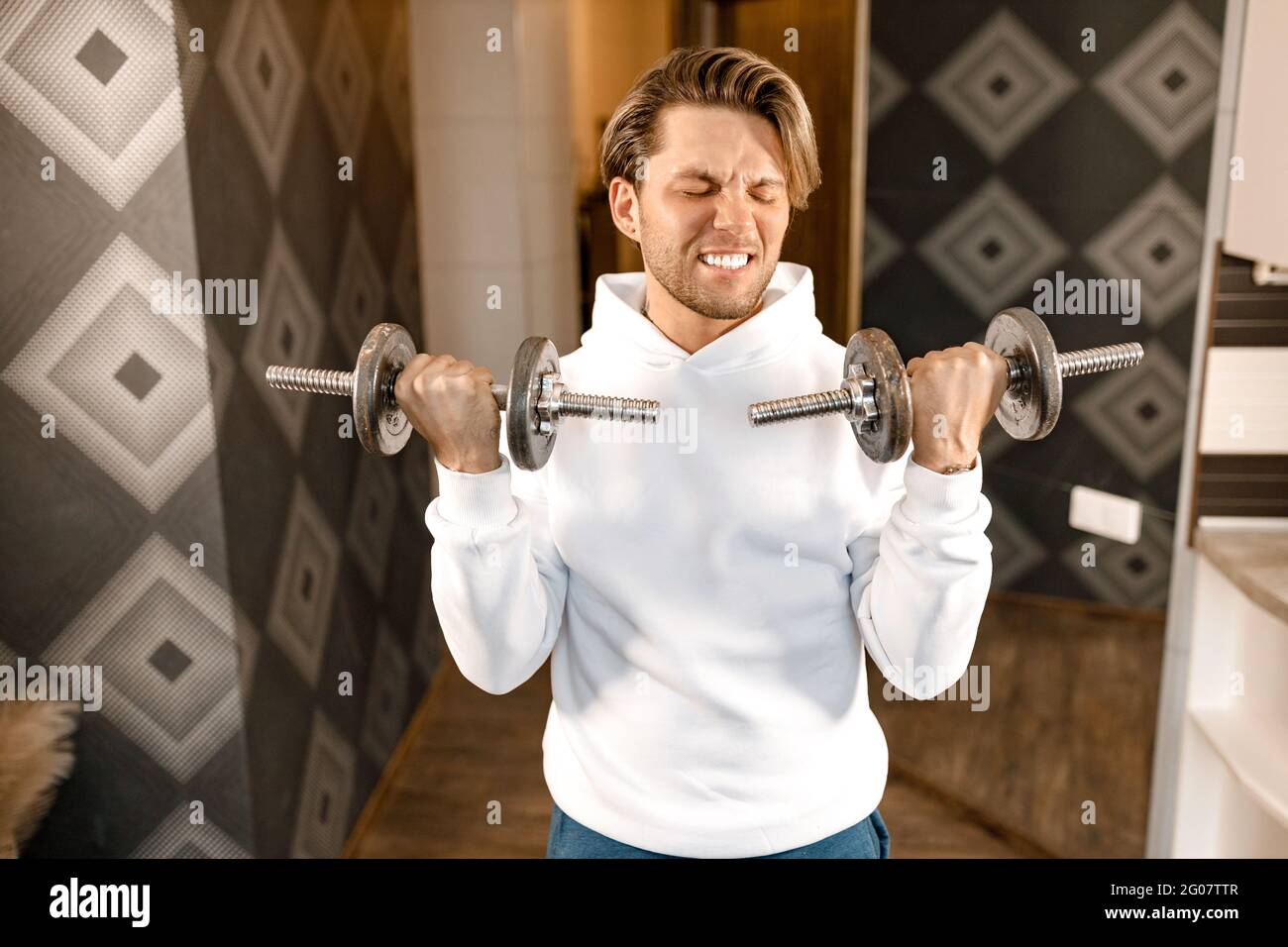 Calf muscle bodybuilder body hi-res stock photography and images - Alamy