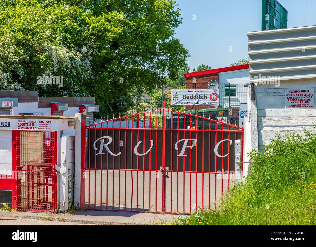 Redditch football stadium hi-res stock photography and images - Alamy