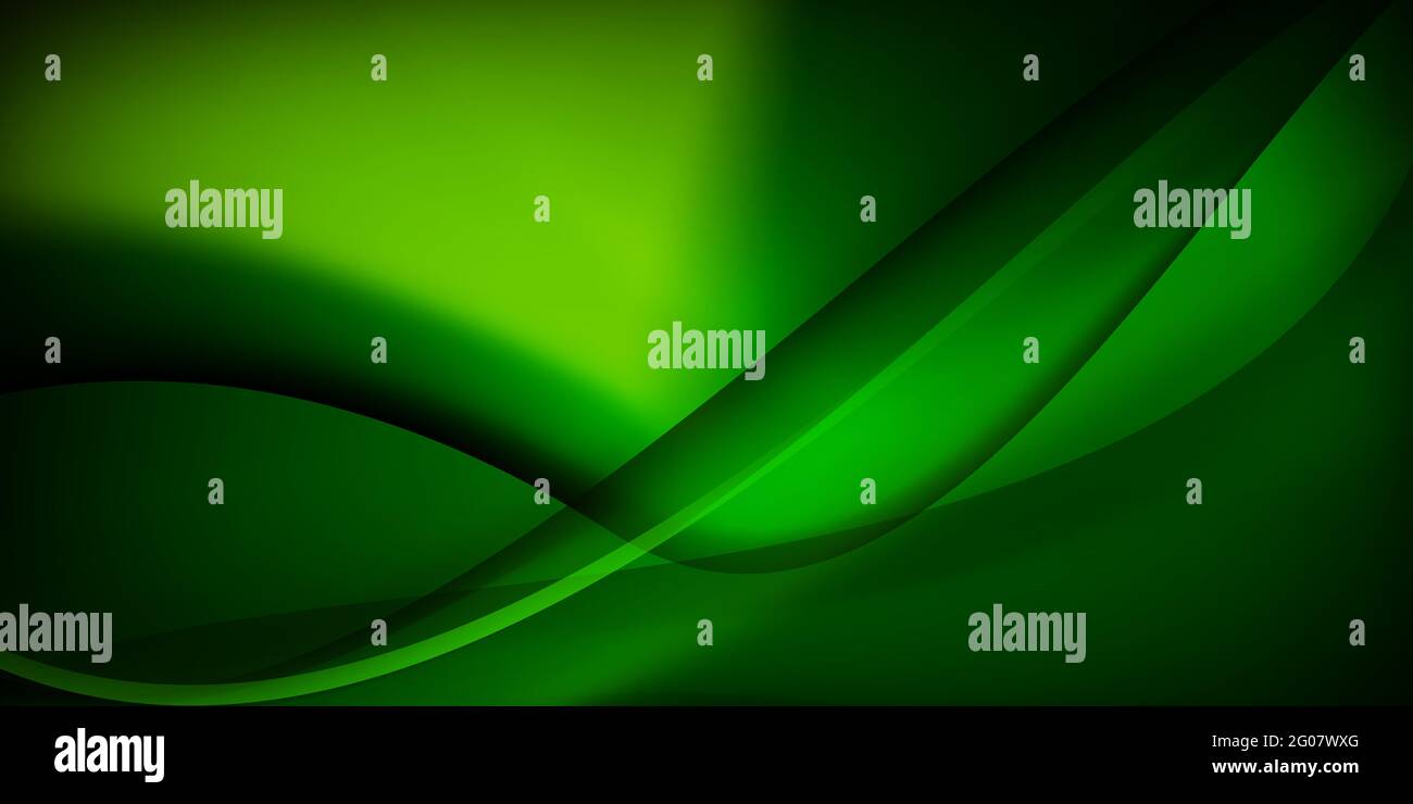 Modern Green Abstract Glowing Backdrop Wallpaper. Latest Background ...
