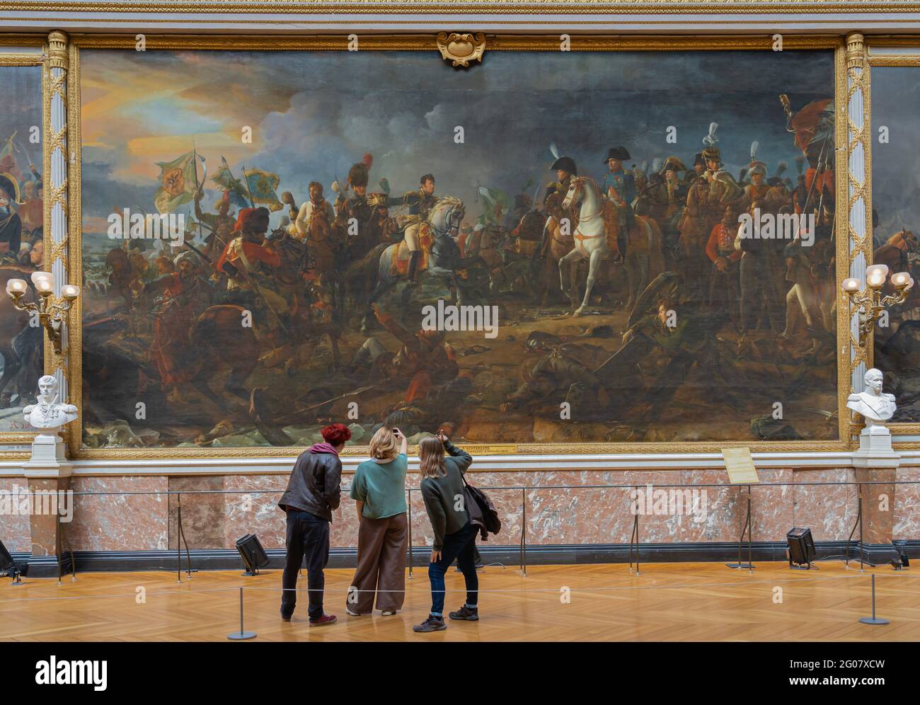 Versailles, France - 19 05 2021: Castle of Versailles. The Battles ...