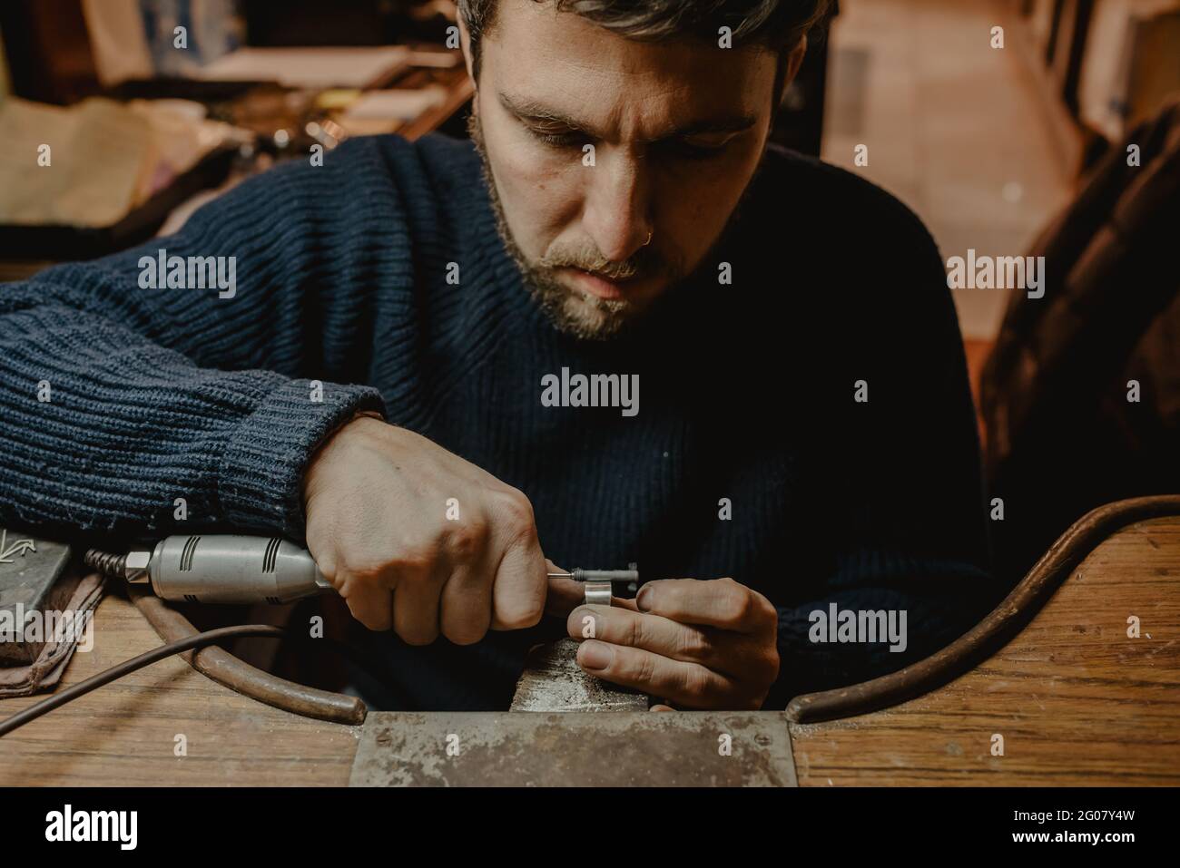 Artisan using hands shape hi-res stock photography and images - Alamy