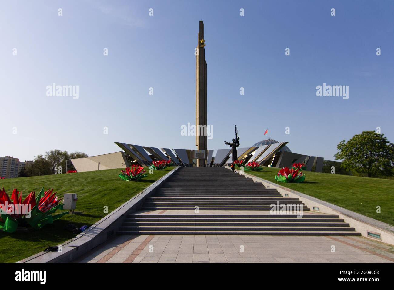 Minsk War Memorial Stock Photo - Alamy