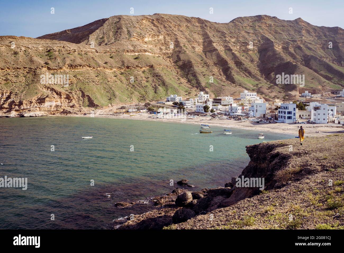 Oman seaside village hi-res stock photography and images - Alamy