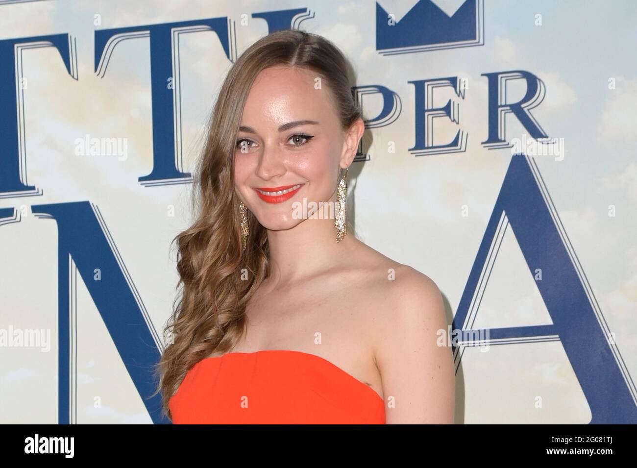 Laura Bilgeri seen during Tutti per Uma film premiere at the Adriano ...