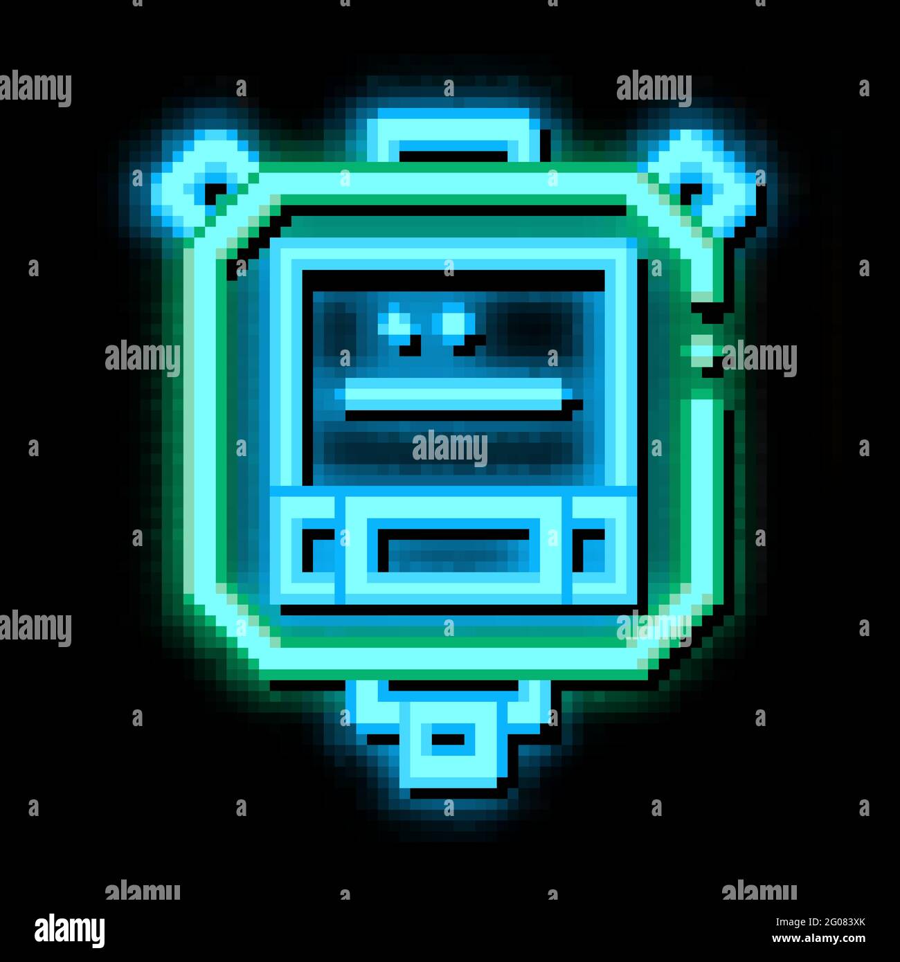 Accurate glowing neon sign hi-res stock photography and images - Alamy