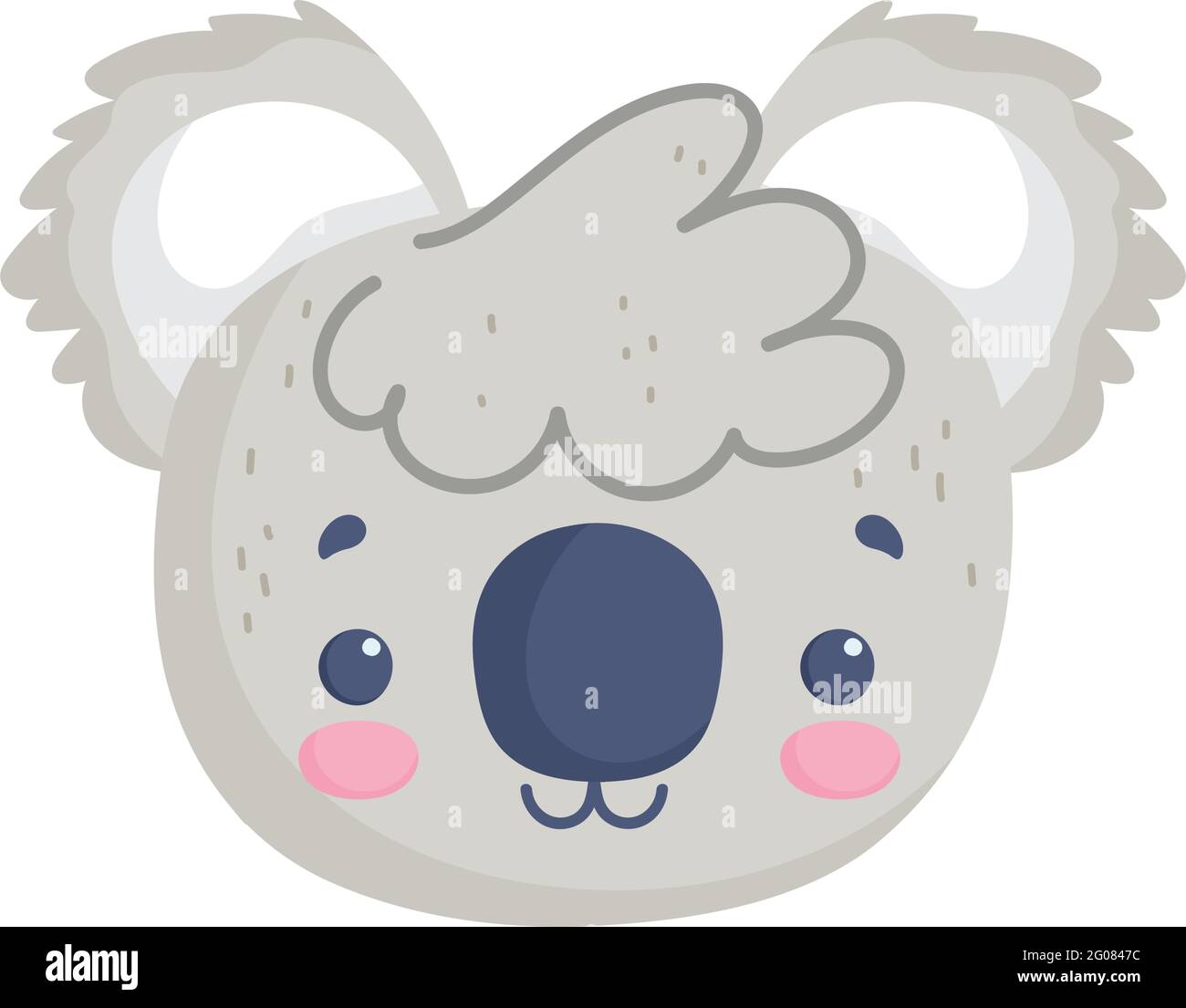 koala cute face Stock Vector Image & Art - Alamy