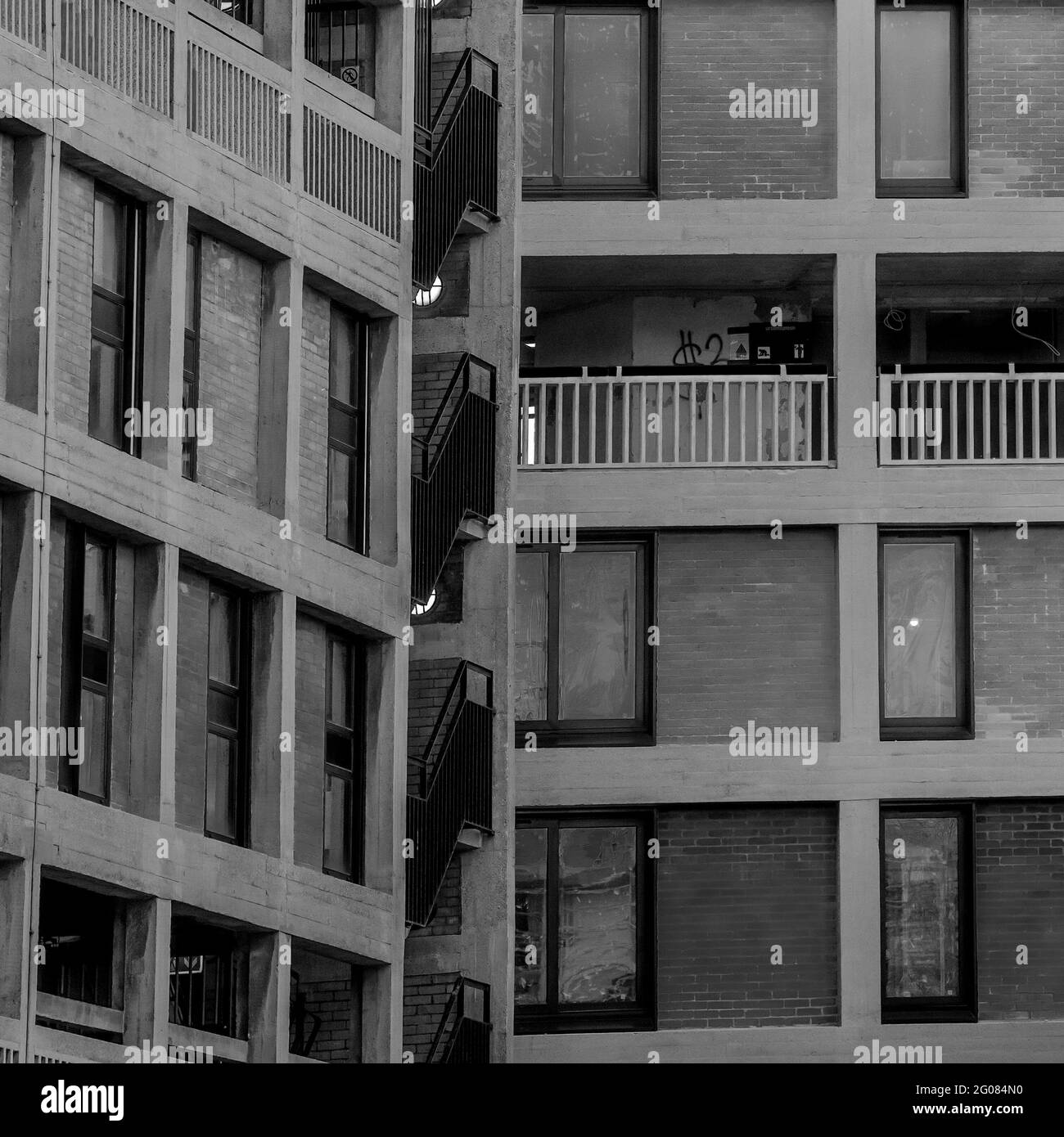 Park Hill Flats Sheffield was built around the turn of the 1960s, a ...
