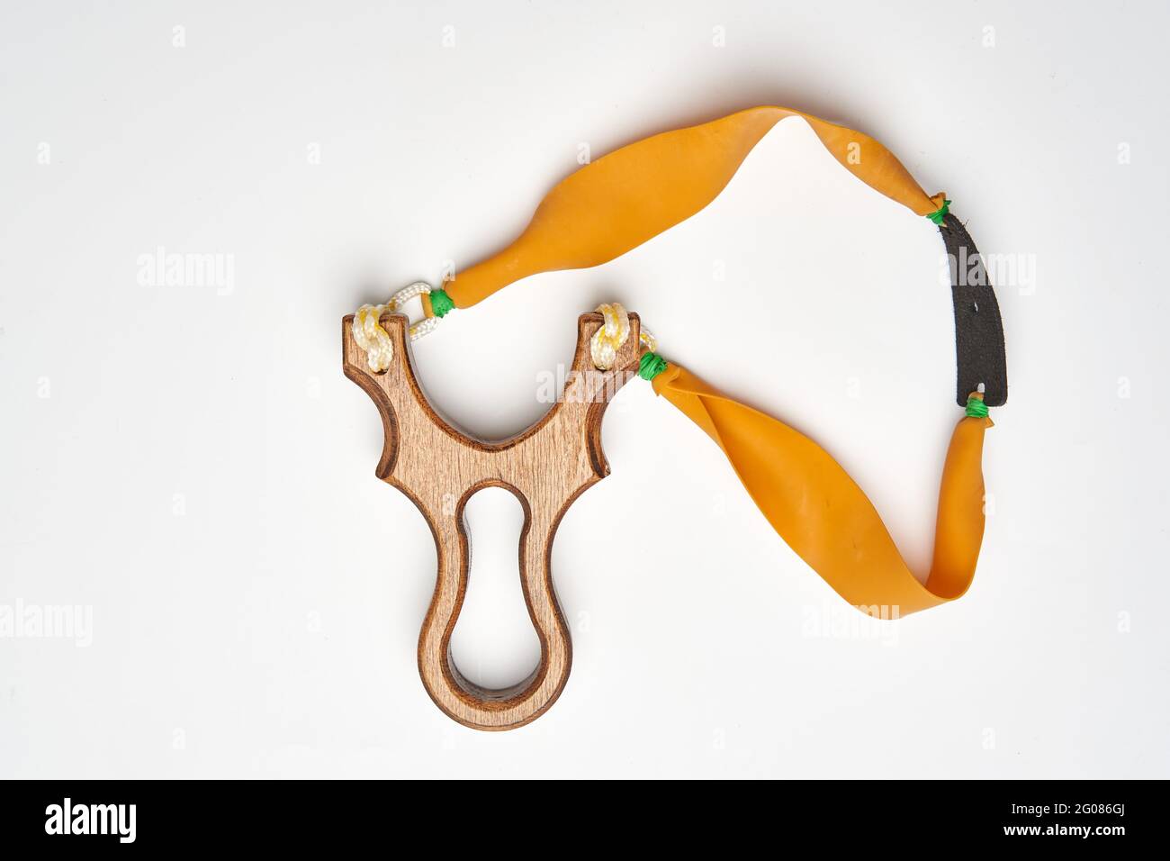 Professional hunting slingshot isolated on white background Stock Photo ...