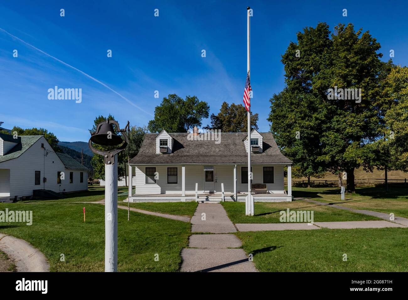 Cape Cod style buildings, reminiscent of a horse farm, built by the CCC ...