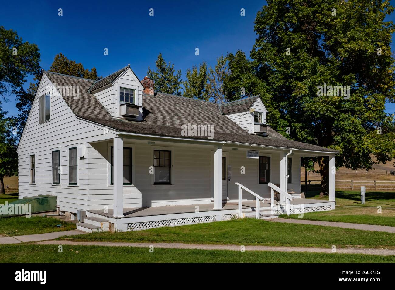 Cape Cod style buildings, reminiscent of a horse farm, built by the CCC ...