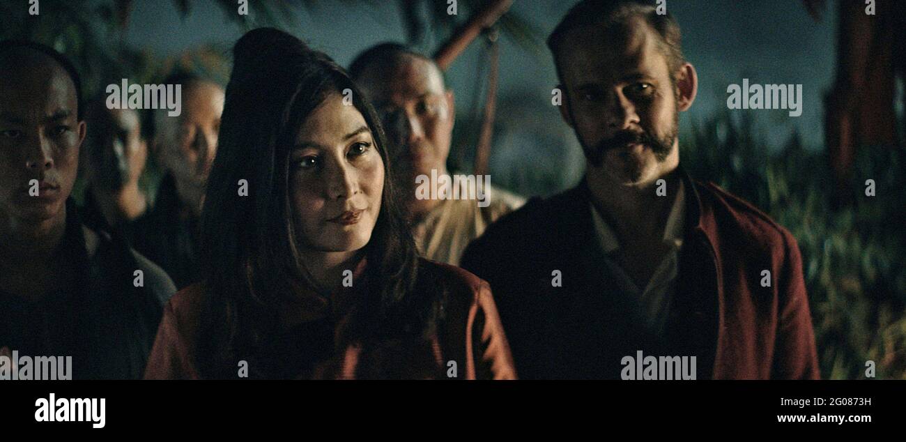 EDGE OF THE WORLD, from left: Josie Ho, Dominic Monaghan, 2021 ...