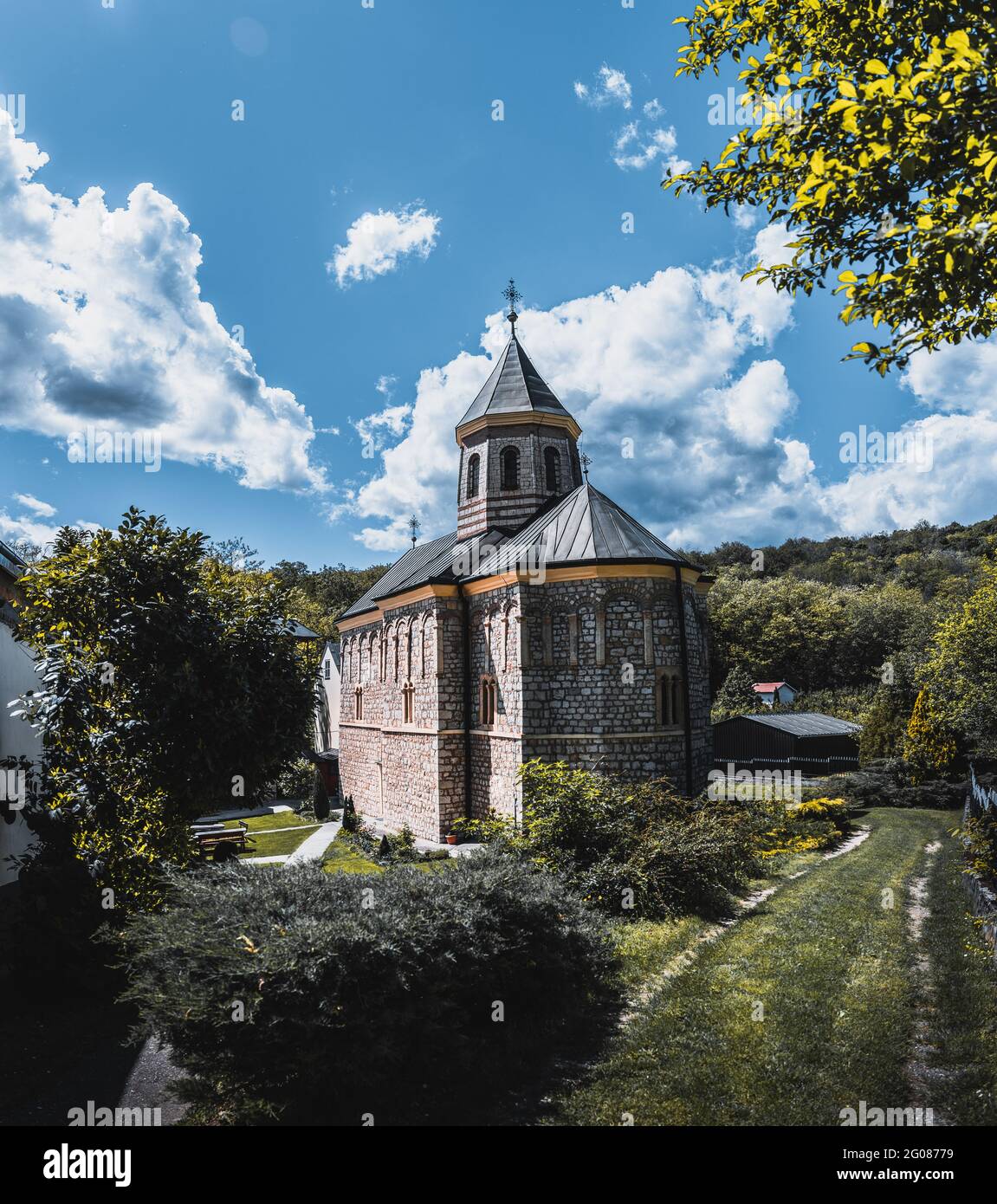 Mala Remeta monastery in Fruska Gora, Serbia Stock Photo - Alamy