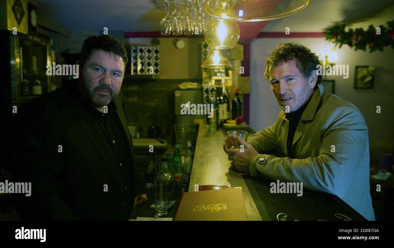 NEMESIS, from left: Ricky Grover, Nick Moran, 2021. © Samuel Goldwyn ...