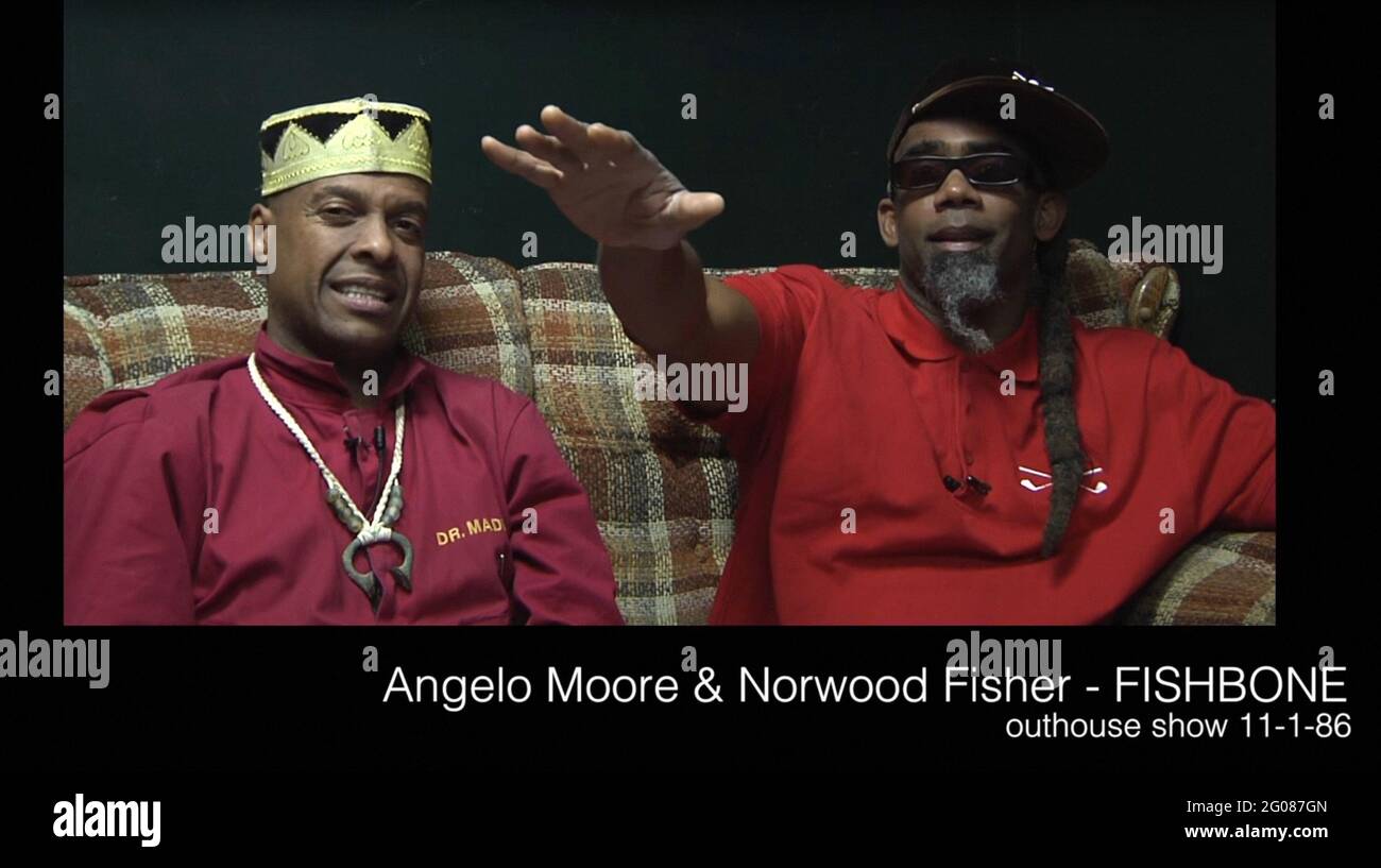 THE OUTHOUSE THE FILM (1985-1997), from left: Angelo Moore, Norwood ...
