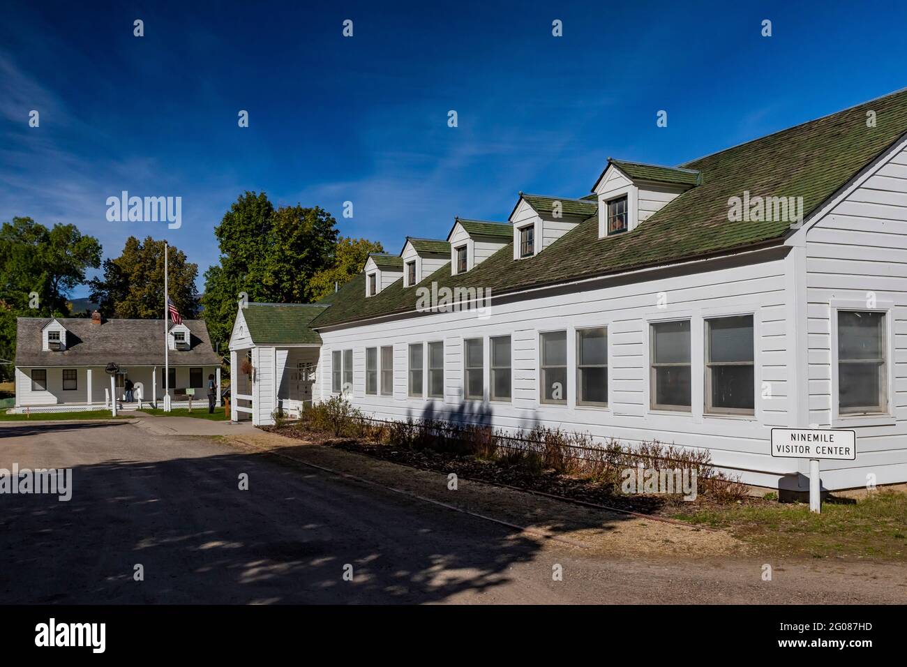 Cape Cod style buildings, reminiscent of a horse farm, built by the CCC ...