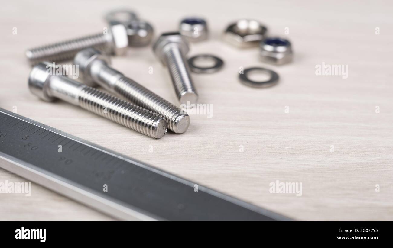 Various bolts hi-res stock photography and images - Alamy