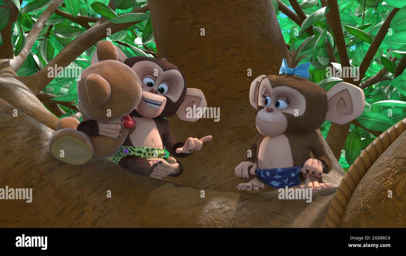 MADAGASCAR: A LITTLE WILD, from left: Dave, Pickles (voice: Candace ...