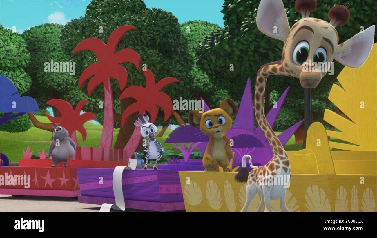 MADAGASCAR: A LITTLE WILD, from left: Gloria (voice: Shaylin Becton ...
