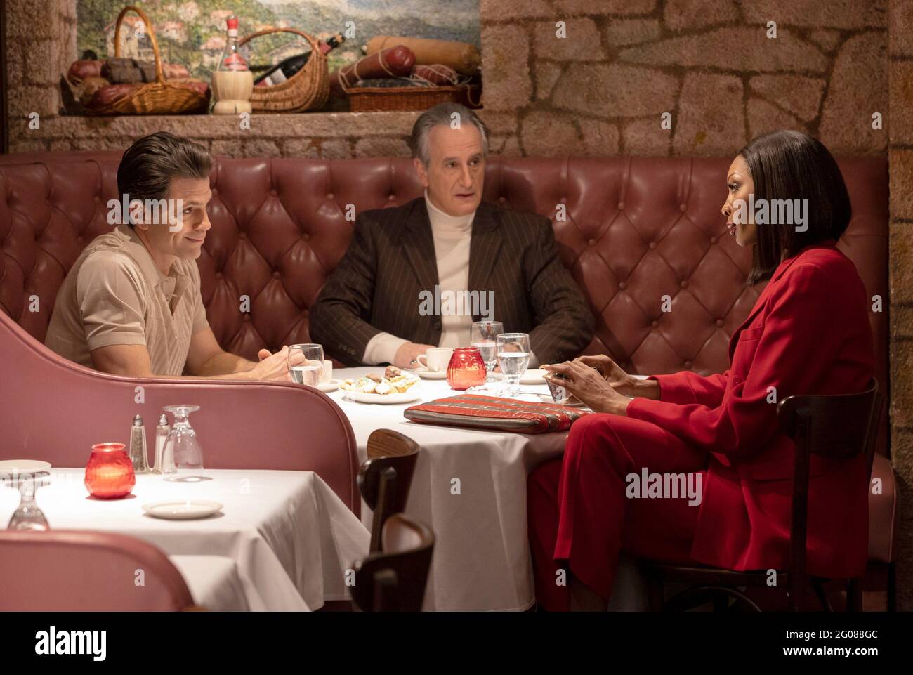 POSE, from left: Chris Tardio, Mark Lotito, Dominique Jackson ...