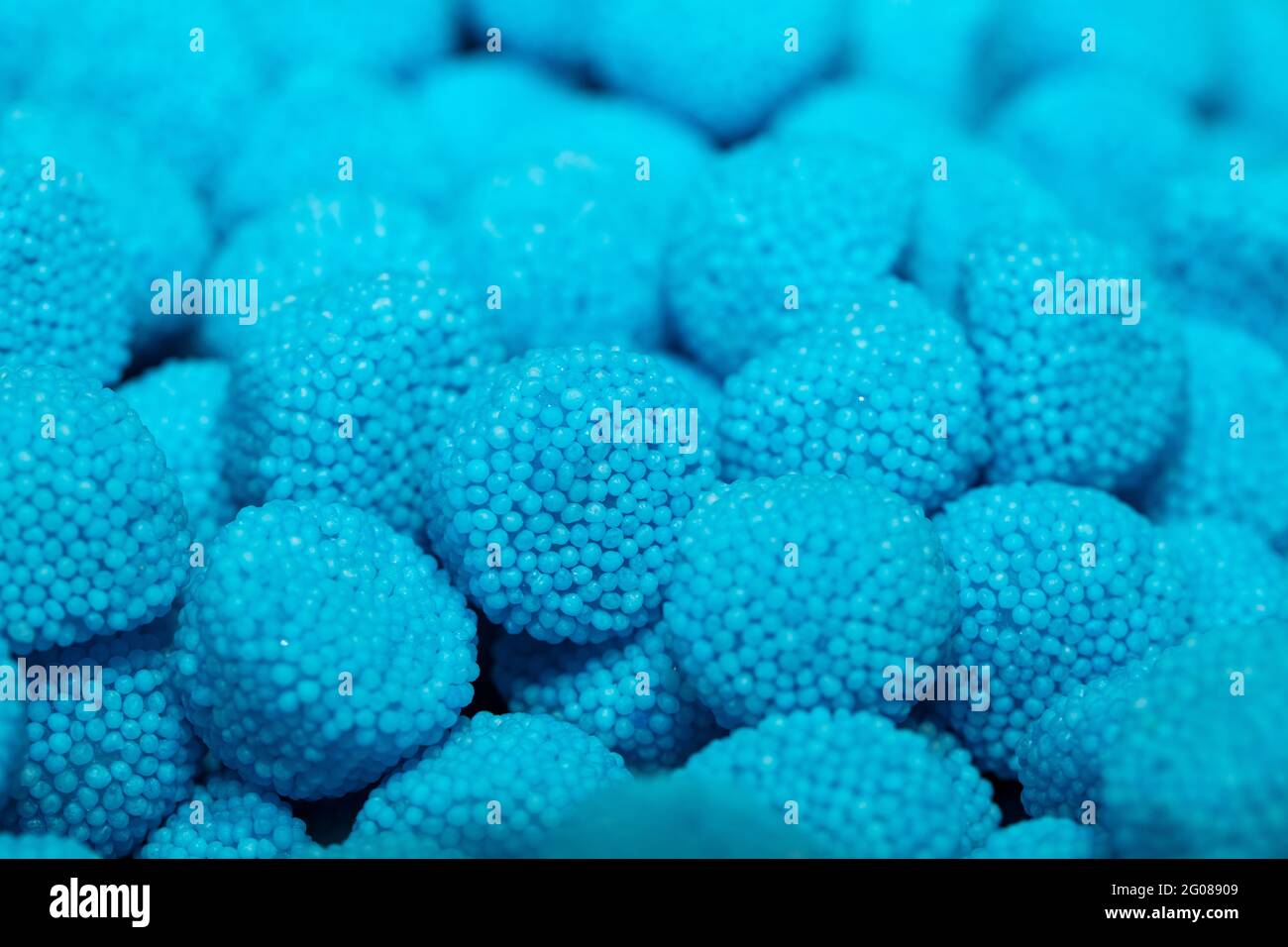blue jelly candies textured background Stock Photo - Alamy