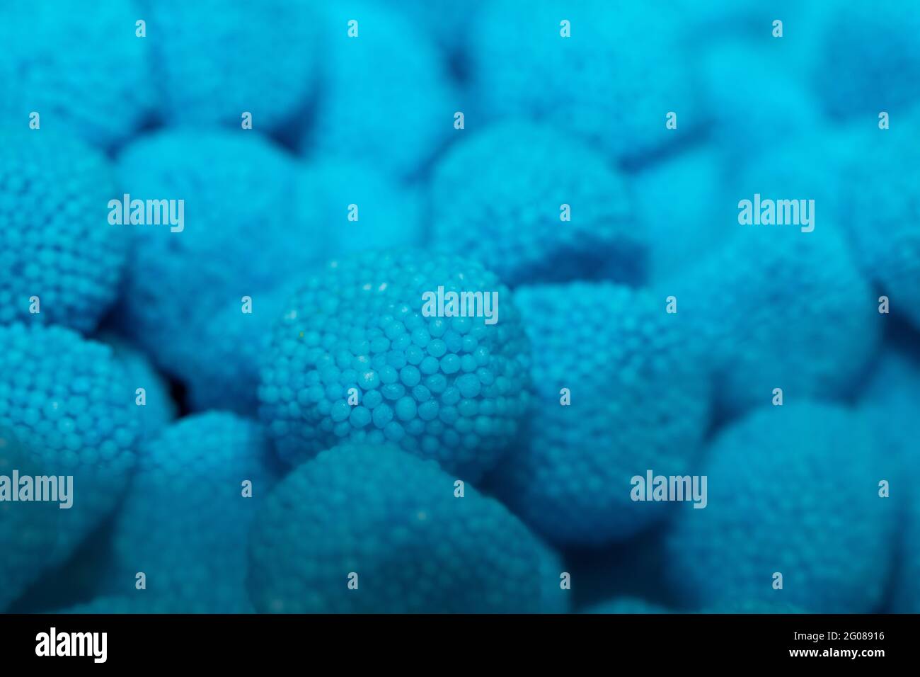 blue jelly candies textured background Stock Photo - Alamy