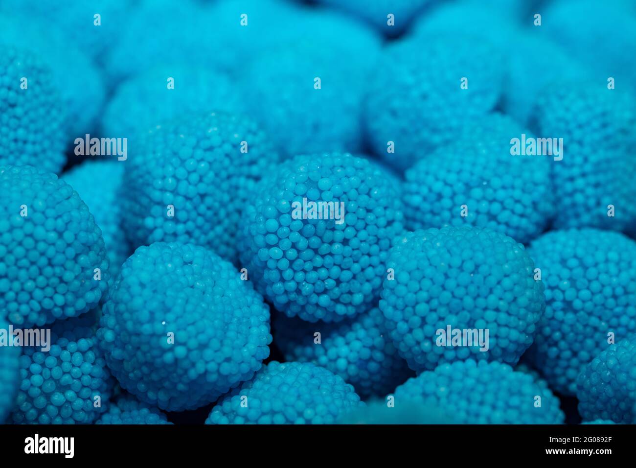 blue jelly candies textured background Stock Photo - Alamy