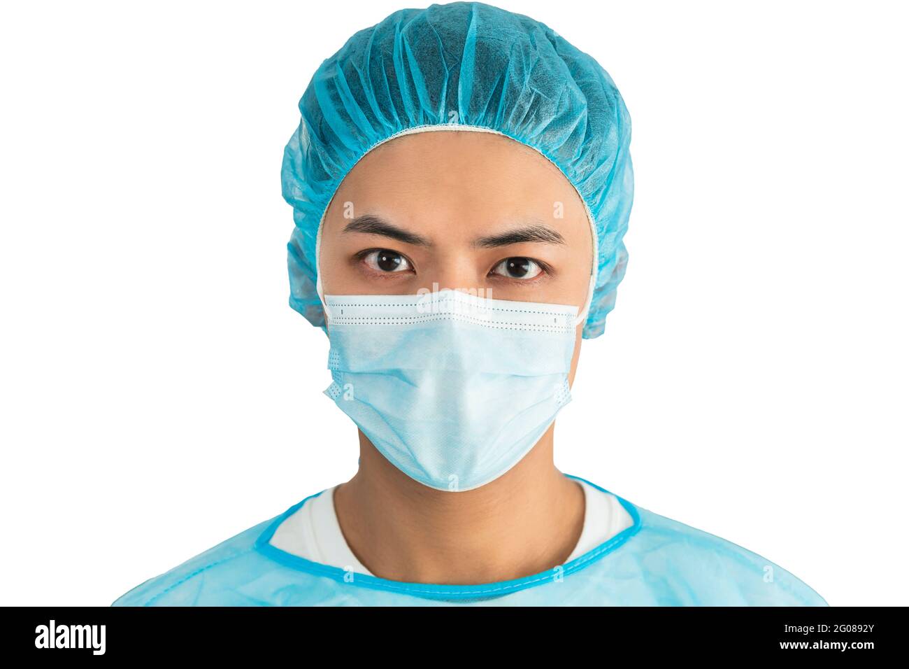 Man wearing medical uniform hi-res stock photography and images - Alamy