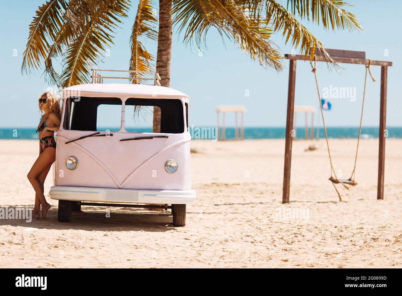 Attractive bus hi-res stock photography and images - Alamy