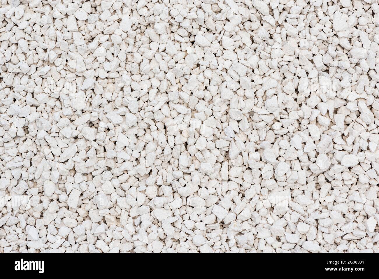 Pile of small stones on the construction site Stock Photo - Alamy
