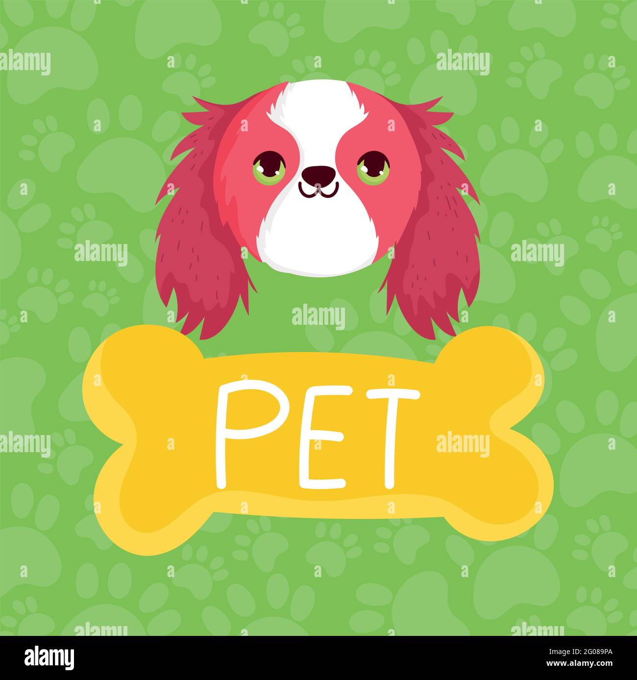 pet cute dog Stock Vector Image & Art - Alamy