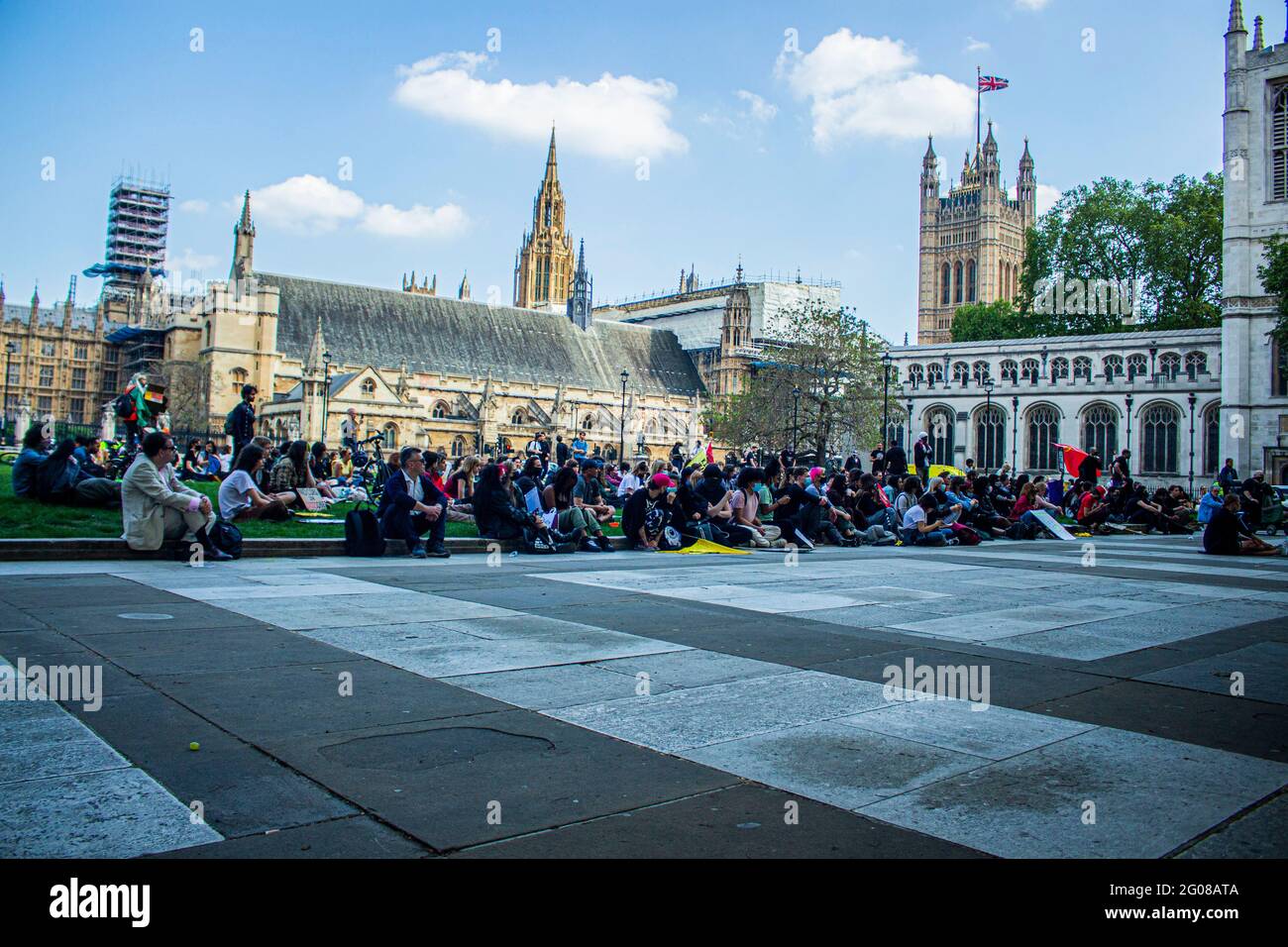 London, United Kingdom - May 30th 2021: Kill The Bill protest Stock ...