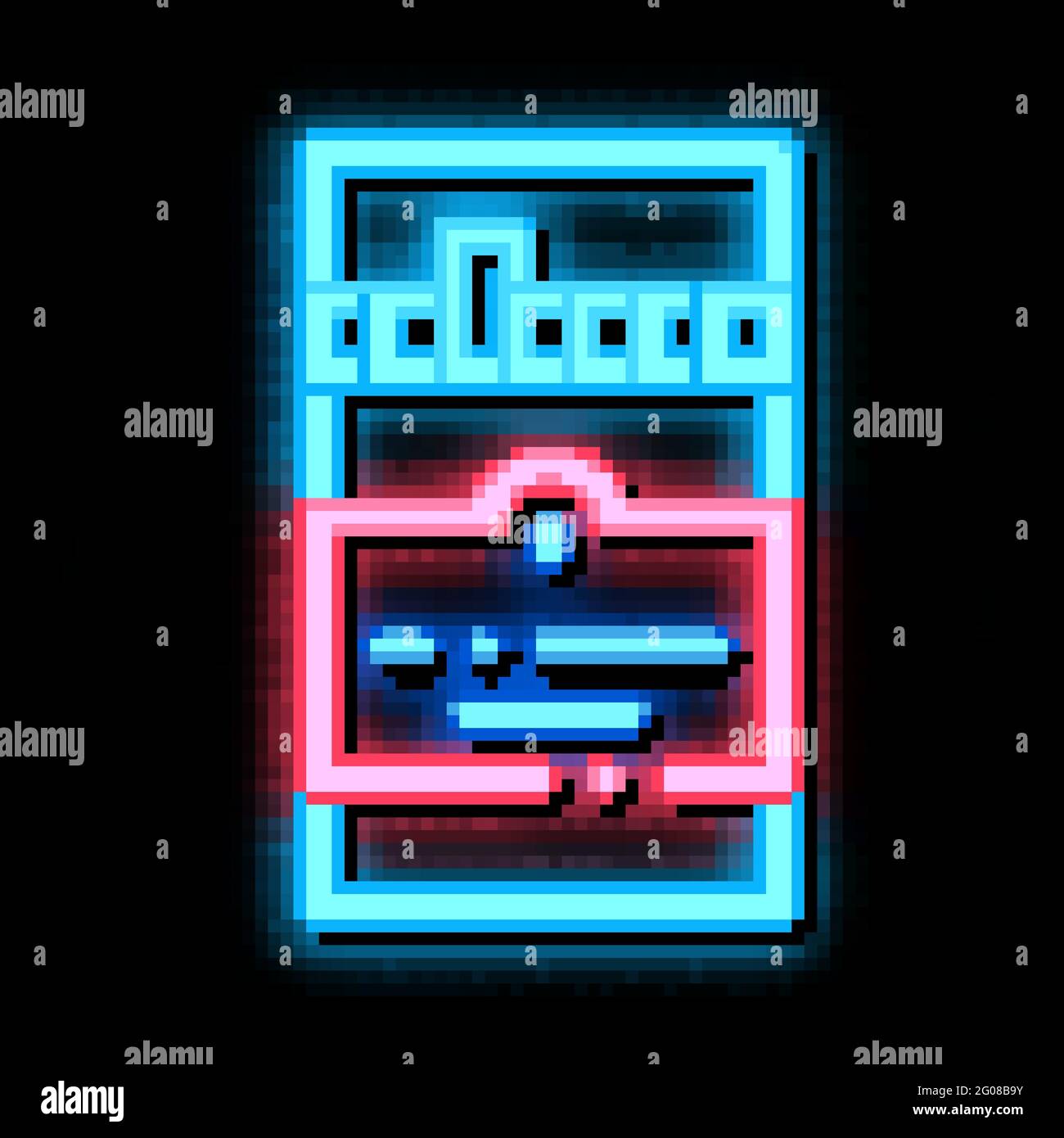 Cigarettes neon glow icon illustration Stock Vector Image & Art - Alamy