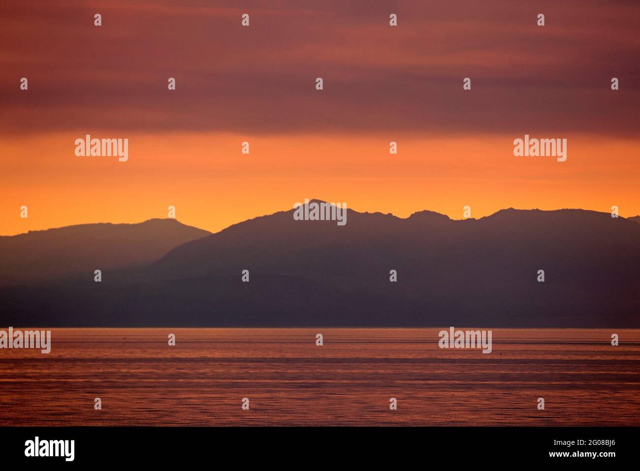 Isle of arran sunset hi-res stock photography and images - Alamy