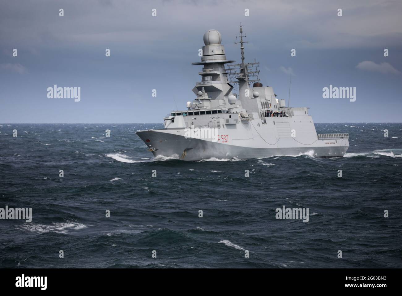 Antonio Marceglia A Bergamini Class Frigate General Purpose One Of