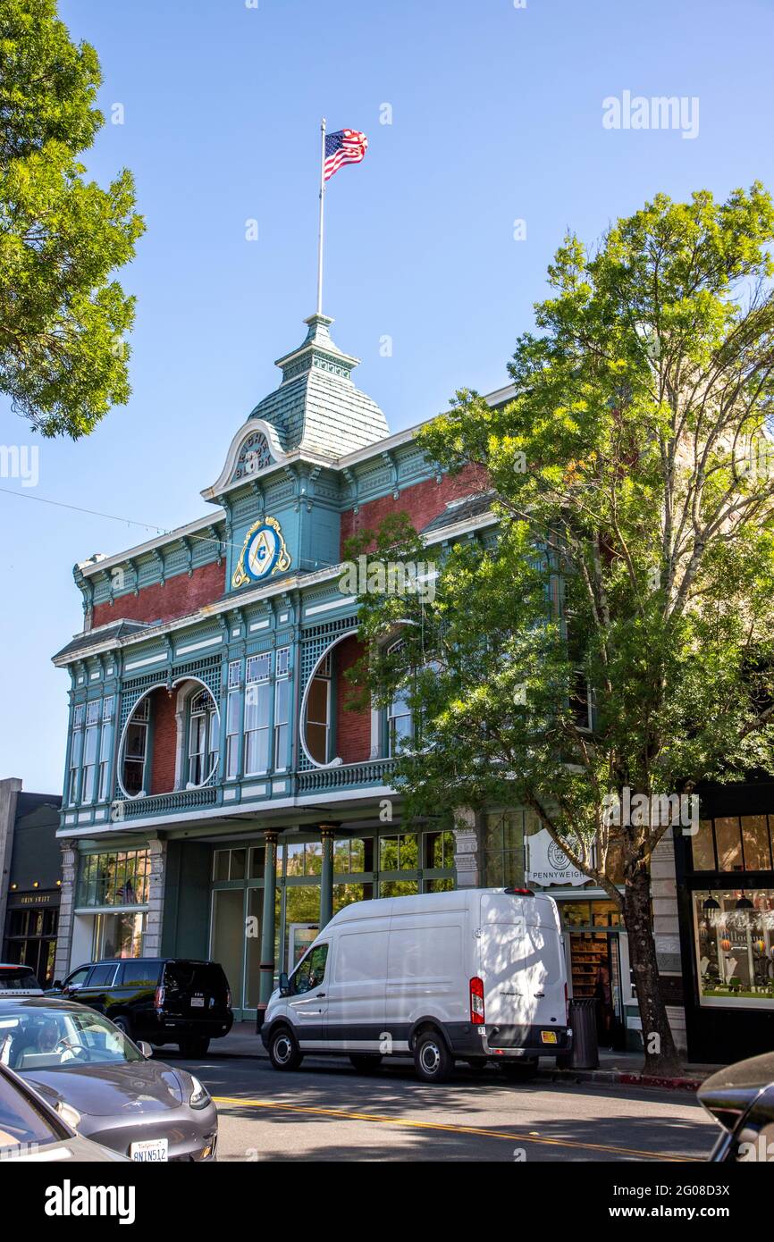 The Richie Block building in downtown St.Helena is a fine example of ...