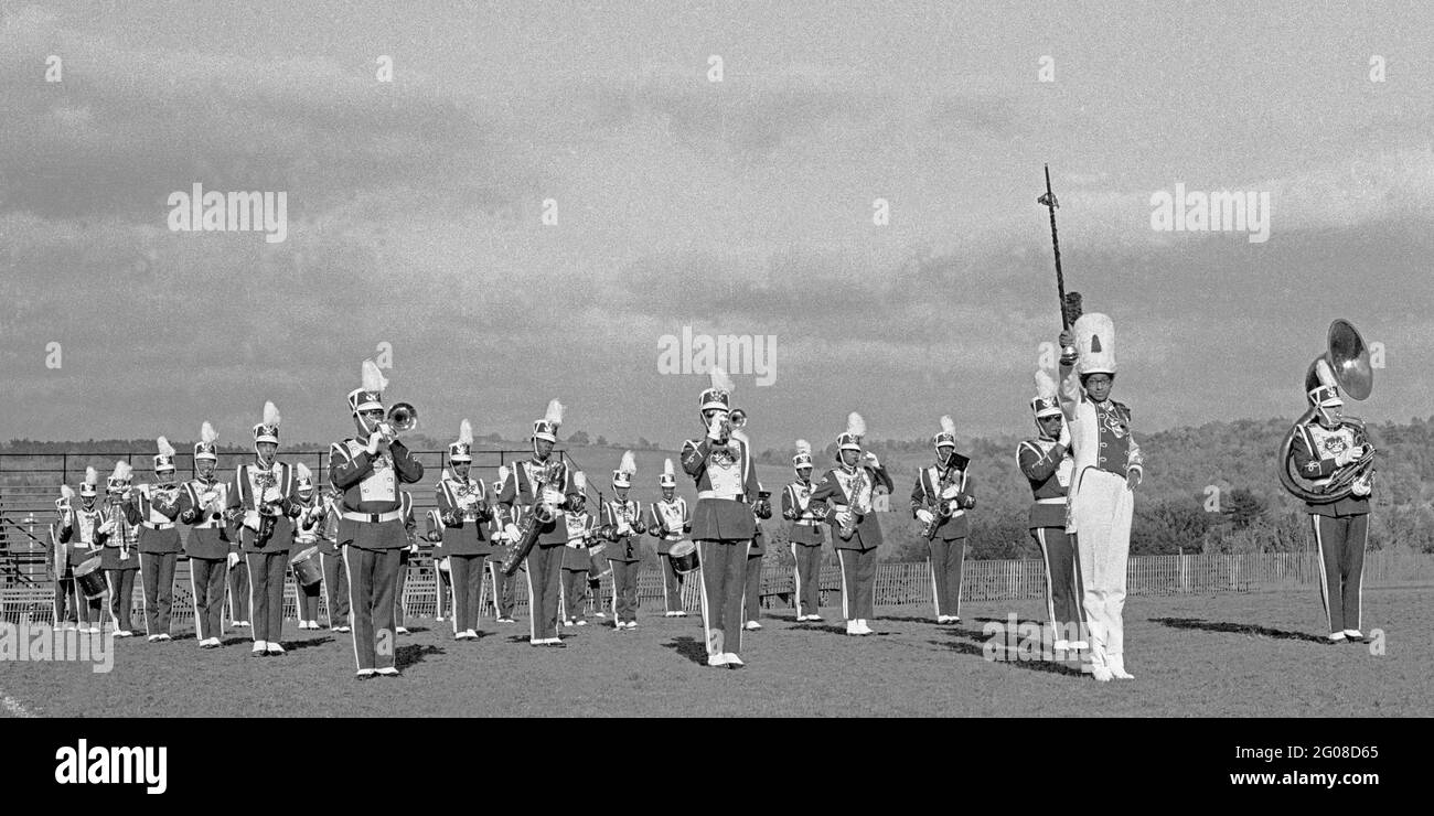 Cheyney State College Marching band on Cheney's football field. Cheyney ...