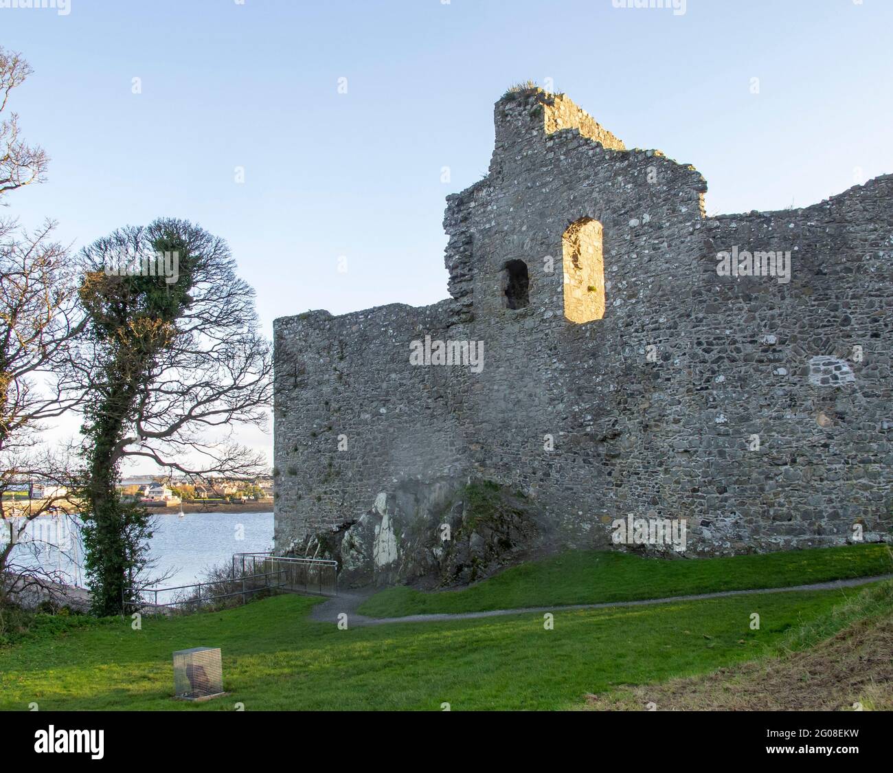 Carlingford Castle County Louth Ireland Stock Photo - Alamy